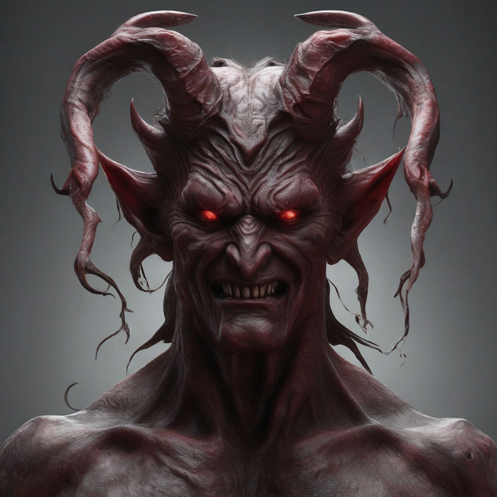 The emotion 'compassion' depicted as a demon by Stef Vermeiren - Playground