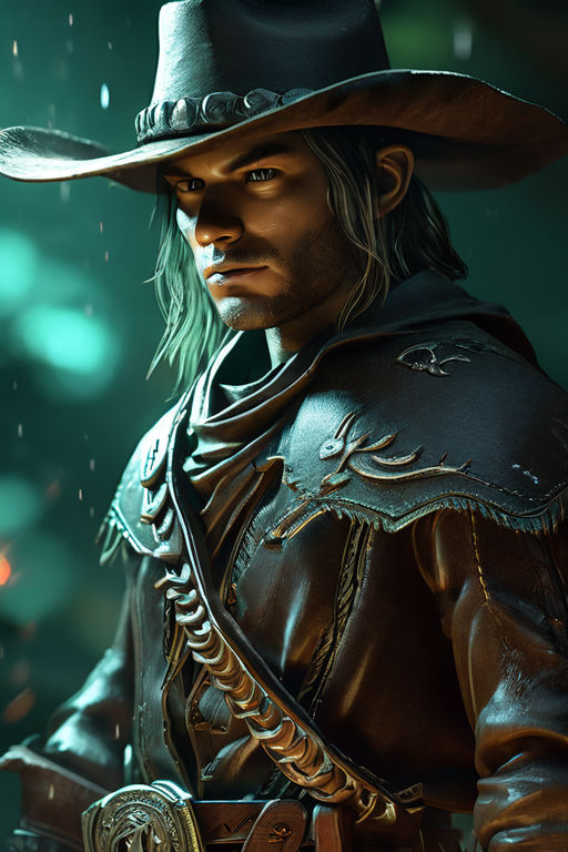 Wood elf cowboy by KimJongTrill - Playground
