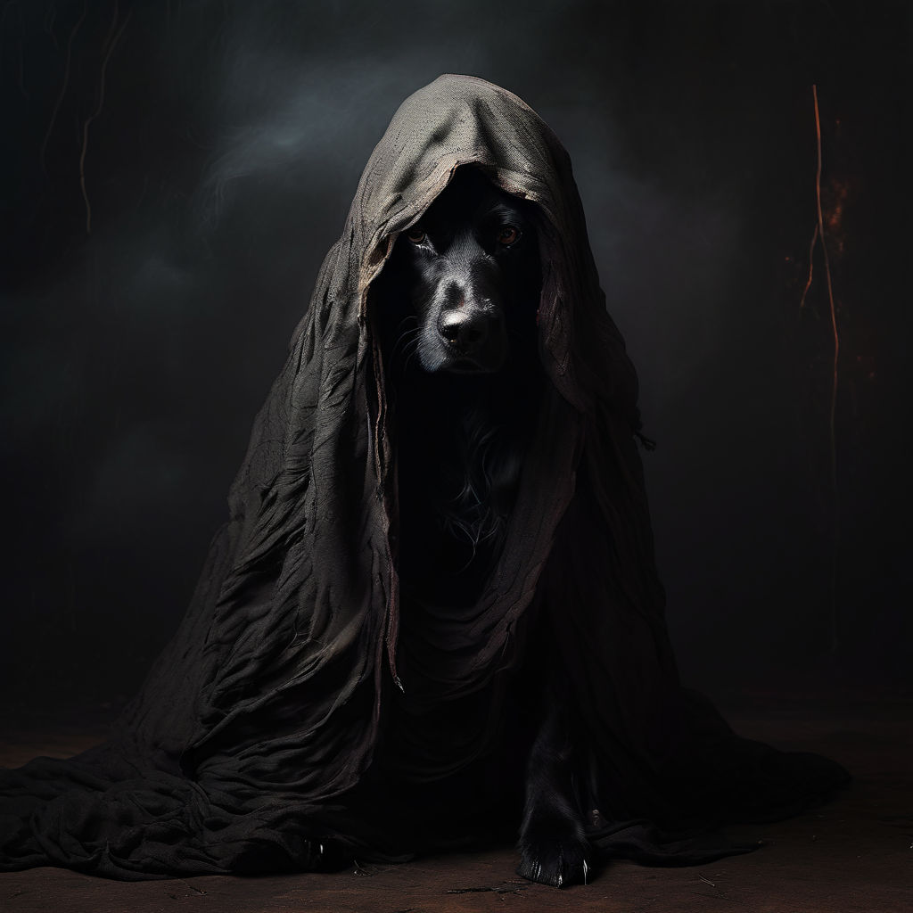 A dog becomes wraith by 이규호 - Playground