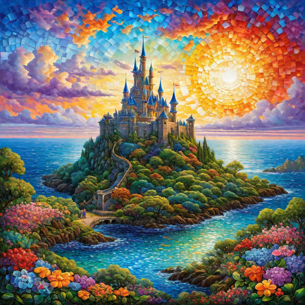 A grid of united circles of 100 x 100 pixels that draws impa... by ...