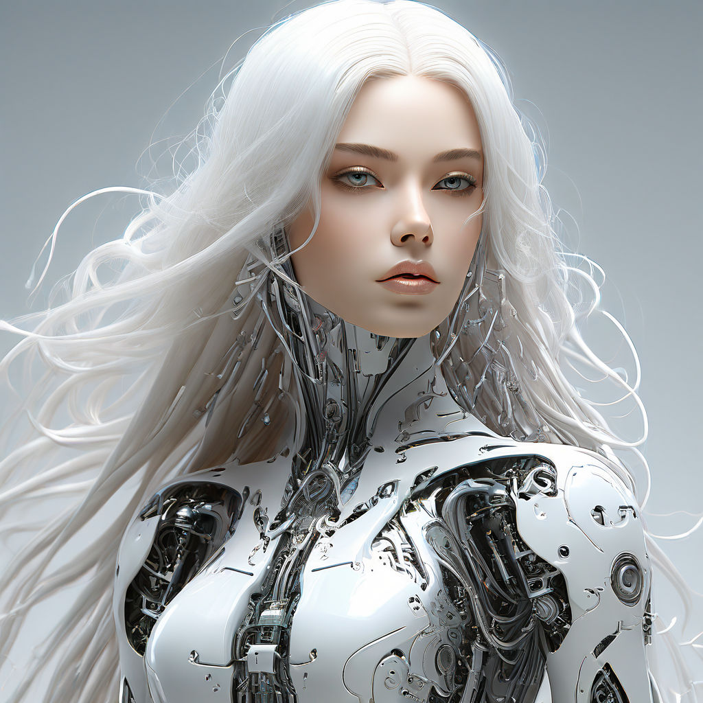 Robot girl by andris simon - Playground