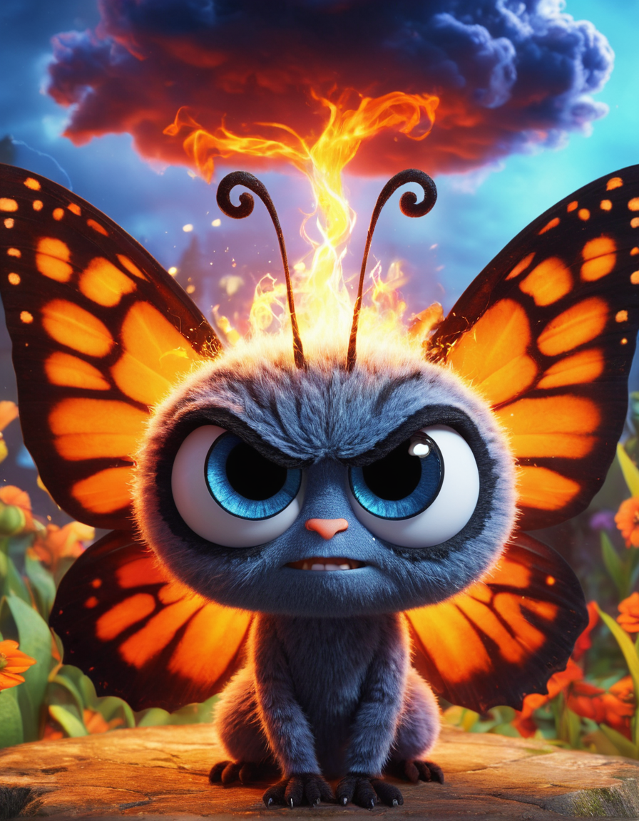 Braboleta: the angry butterfly 😡🦋 by Kico Toralles - Playground