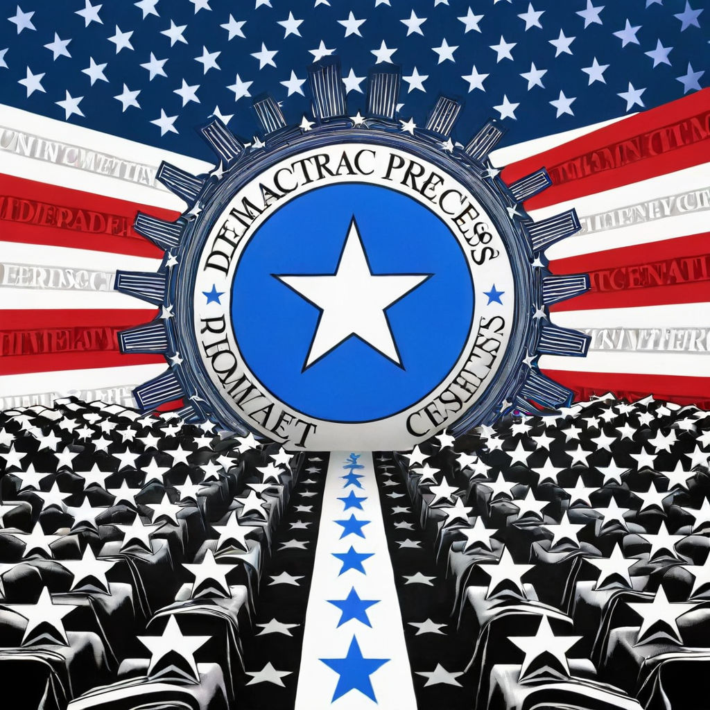 A visual representation of the democratic process by Sanjay - Playground