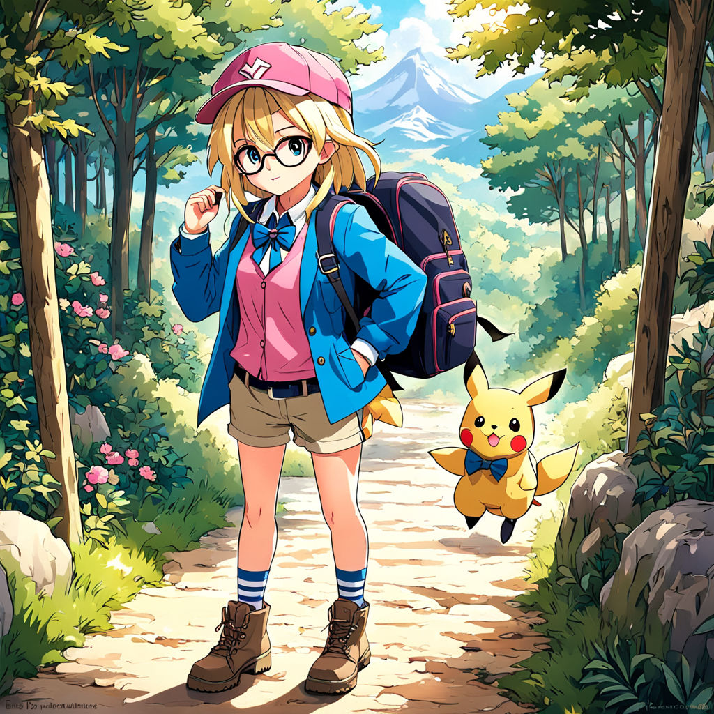 Cute anime girl by James Morin - Playground