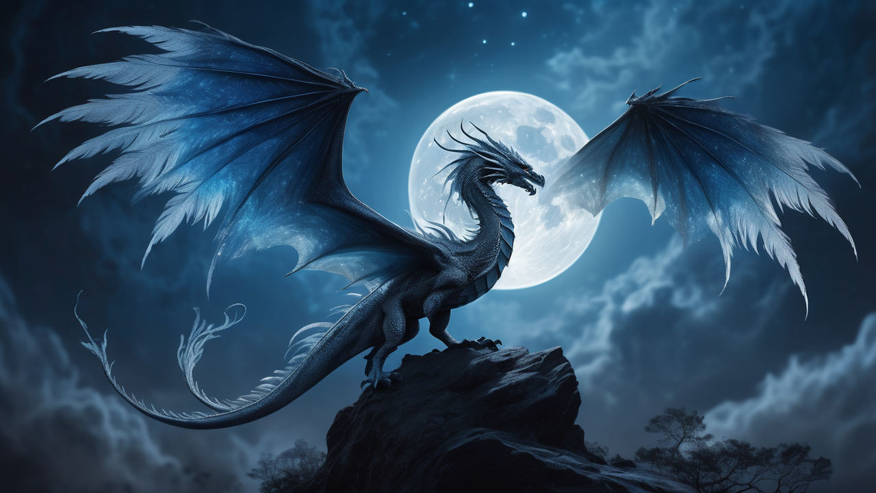 Digital painting of Bakunawa by piubards_2 - Playground