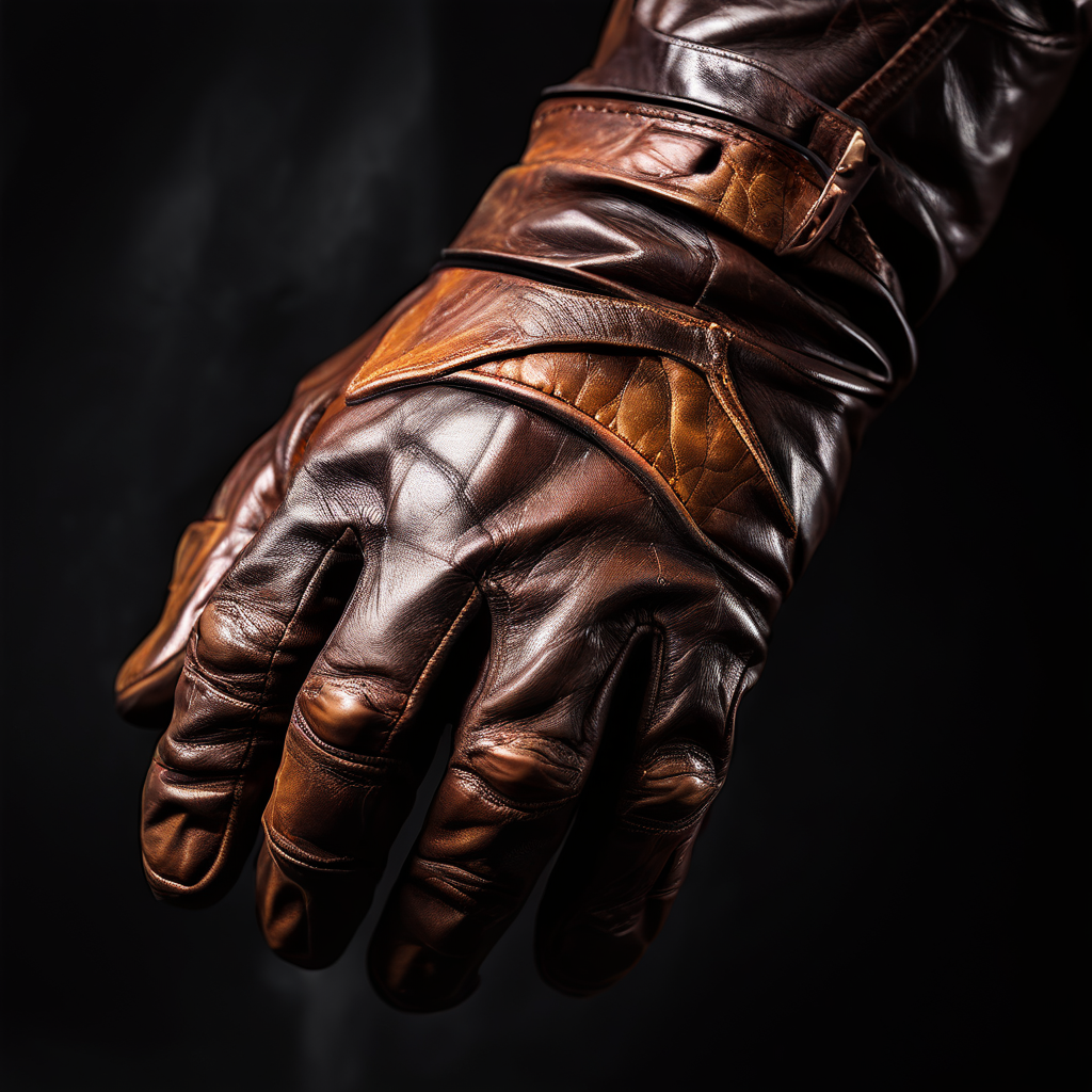 Leather glove texture by Blacksky Radio - Playground