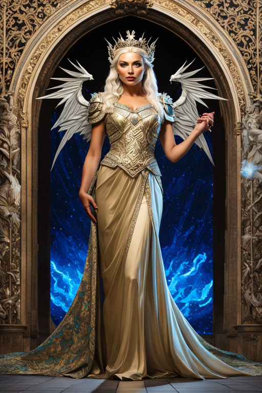 Regal maiden by Patrick Curl - Playground