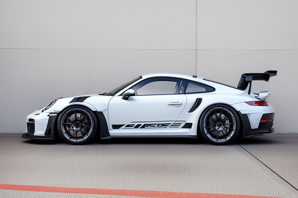 Toy Porsche GT3 RS with a wide body kit by Jay Hendrix - Playground