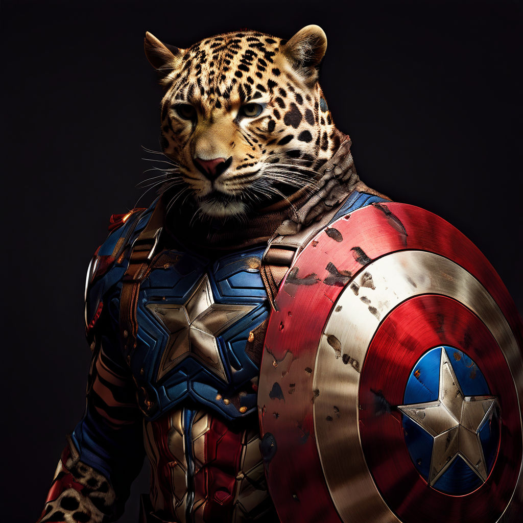 "If Captain America were a leopard by İlkay İpek - Playground