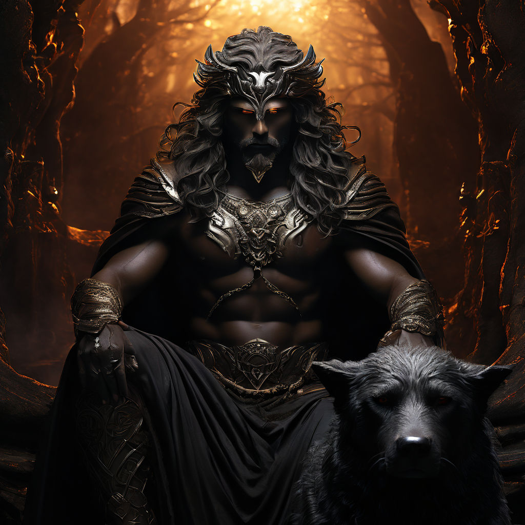 The greek god hades by Dereck joel Ramirez mendoza - Playground