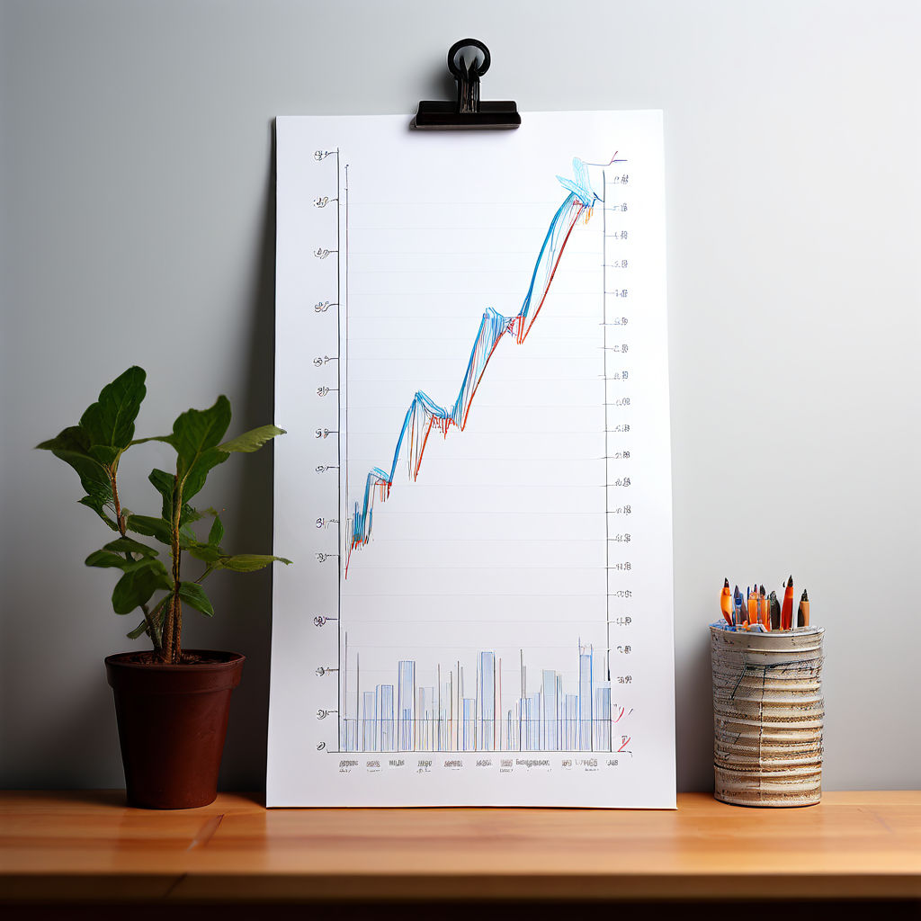 Sheet of paper with growth chart by Татьяна Сайфулина - Playground