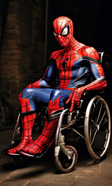 Wheelchair Spider-Man by Pyetro Alllves - Playground