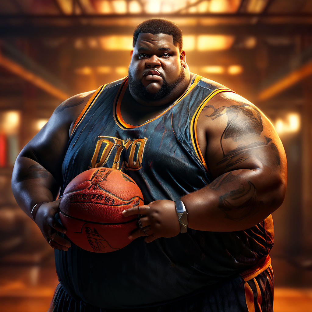 Fat basketball player by Shooteveryone gaming - Playground