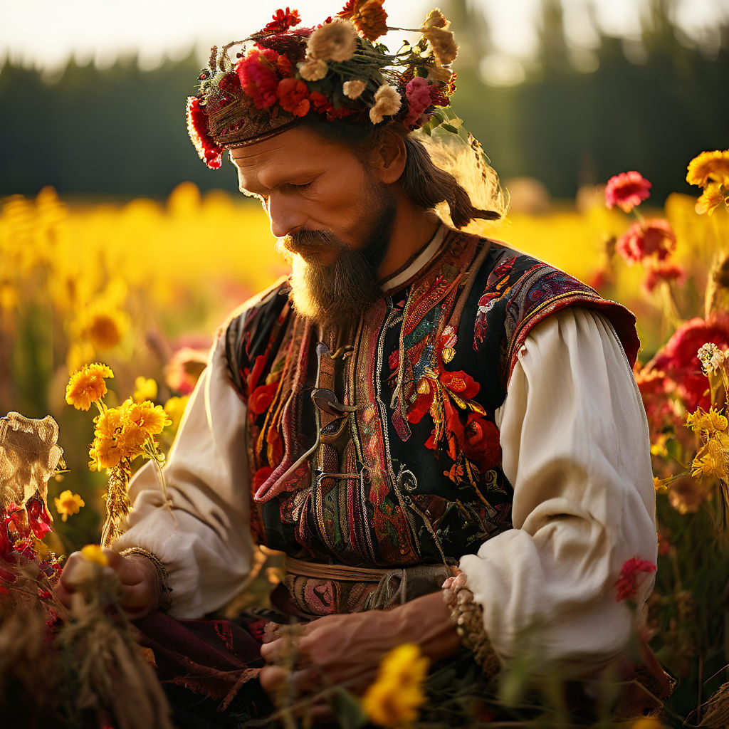 Ukrainian Cossack named Sunny by Olga Vashchenko - Playground