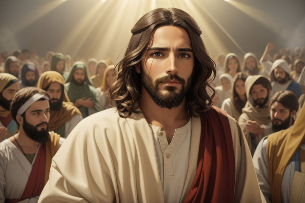 A historically-accurate oil painting of Jesus Christ by Yt Topic ...