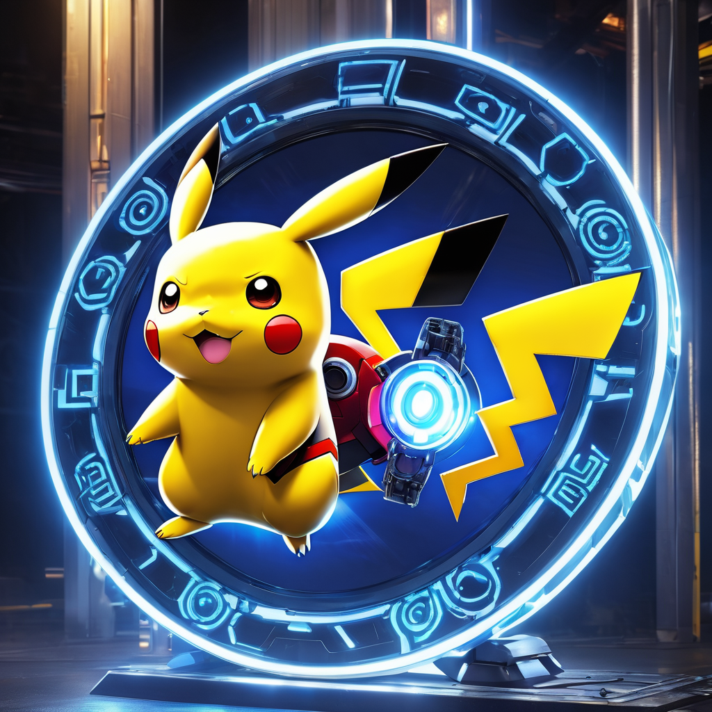 Mechanical Pikachu by M. Damian Zazueta Retamoza - Playground