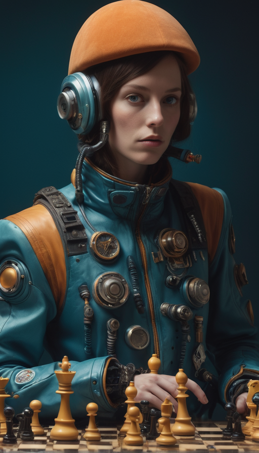 Wes Anderson and Roald Dahl inspire a tableau where an ether... by voisard - Playground