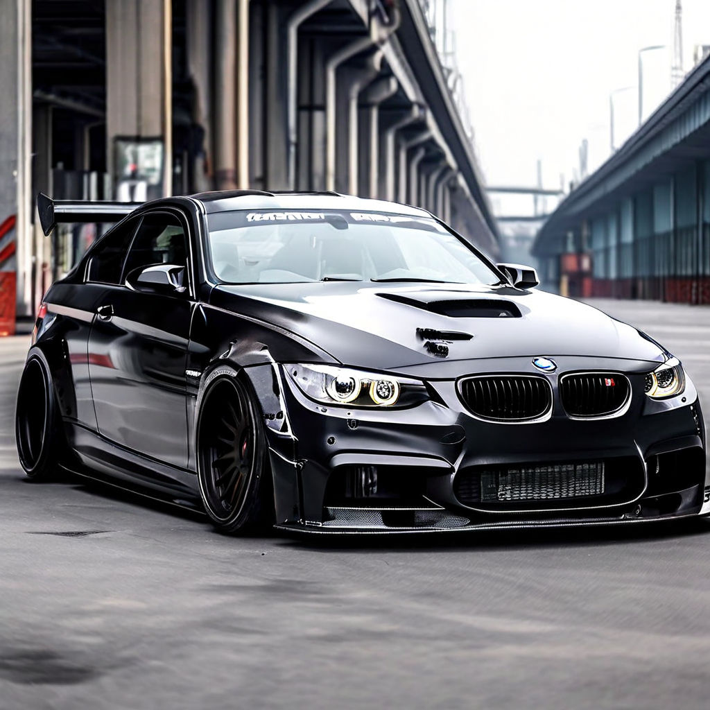 BMW 335i n54 pure twin turbo wide body kit With f14 wheels ... by Blas ...