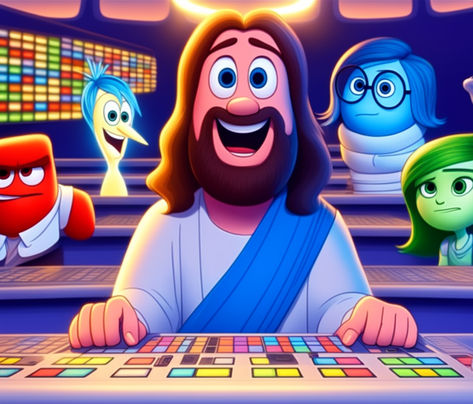 Make an image of Jesus Christ by Anytime Music - Playground