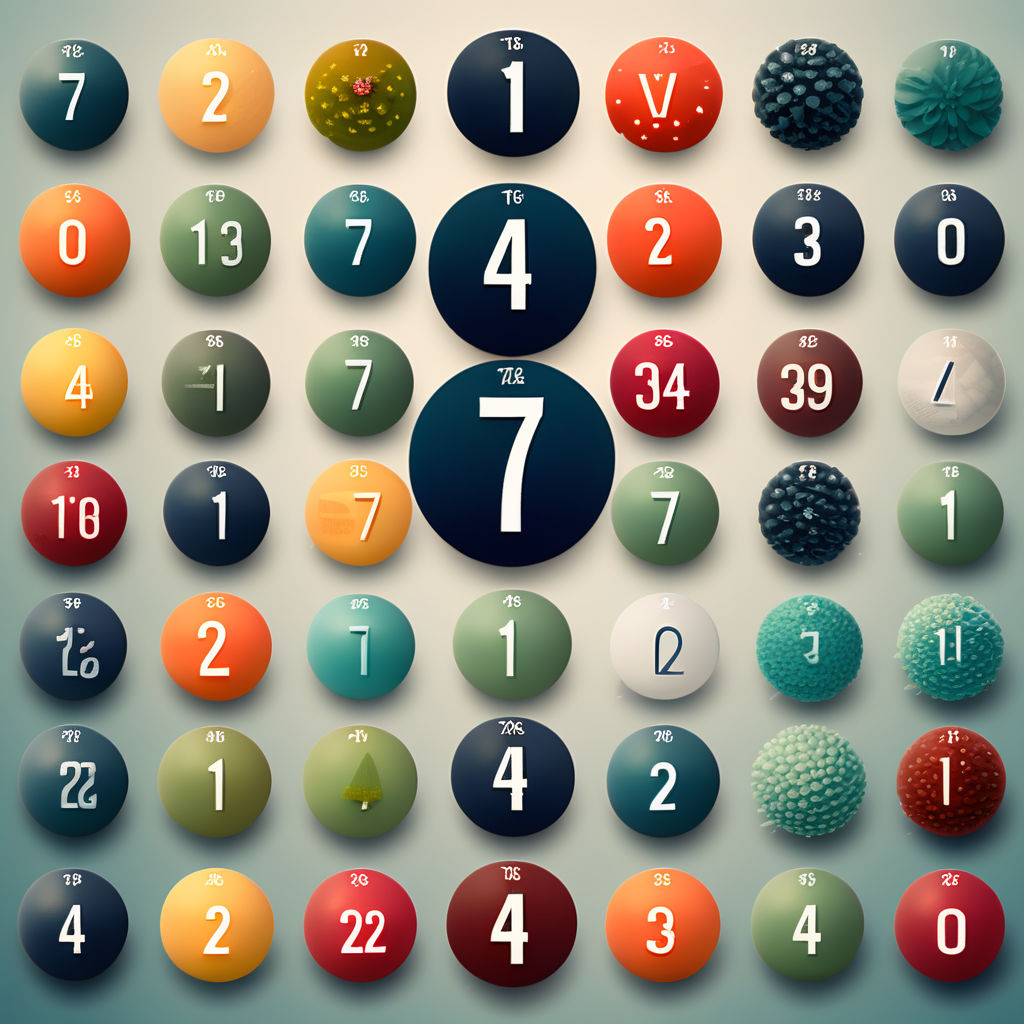 The numbers 1 to 17 by Albert - Playground