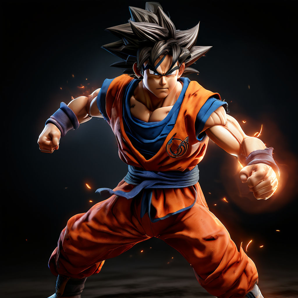 Goku by Ali Hader - Playground
