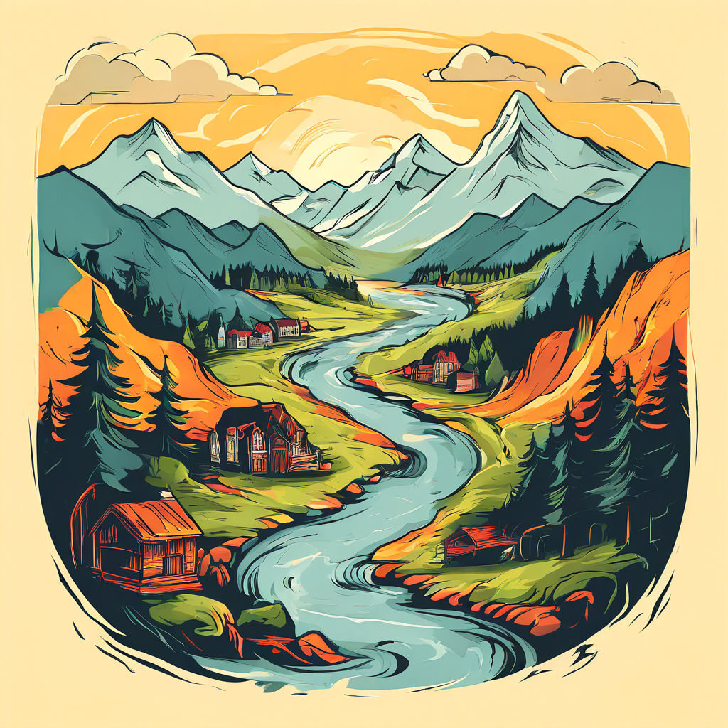 Create vector map illustration hand drawn by Dipto Kundu - Playground