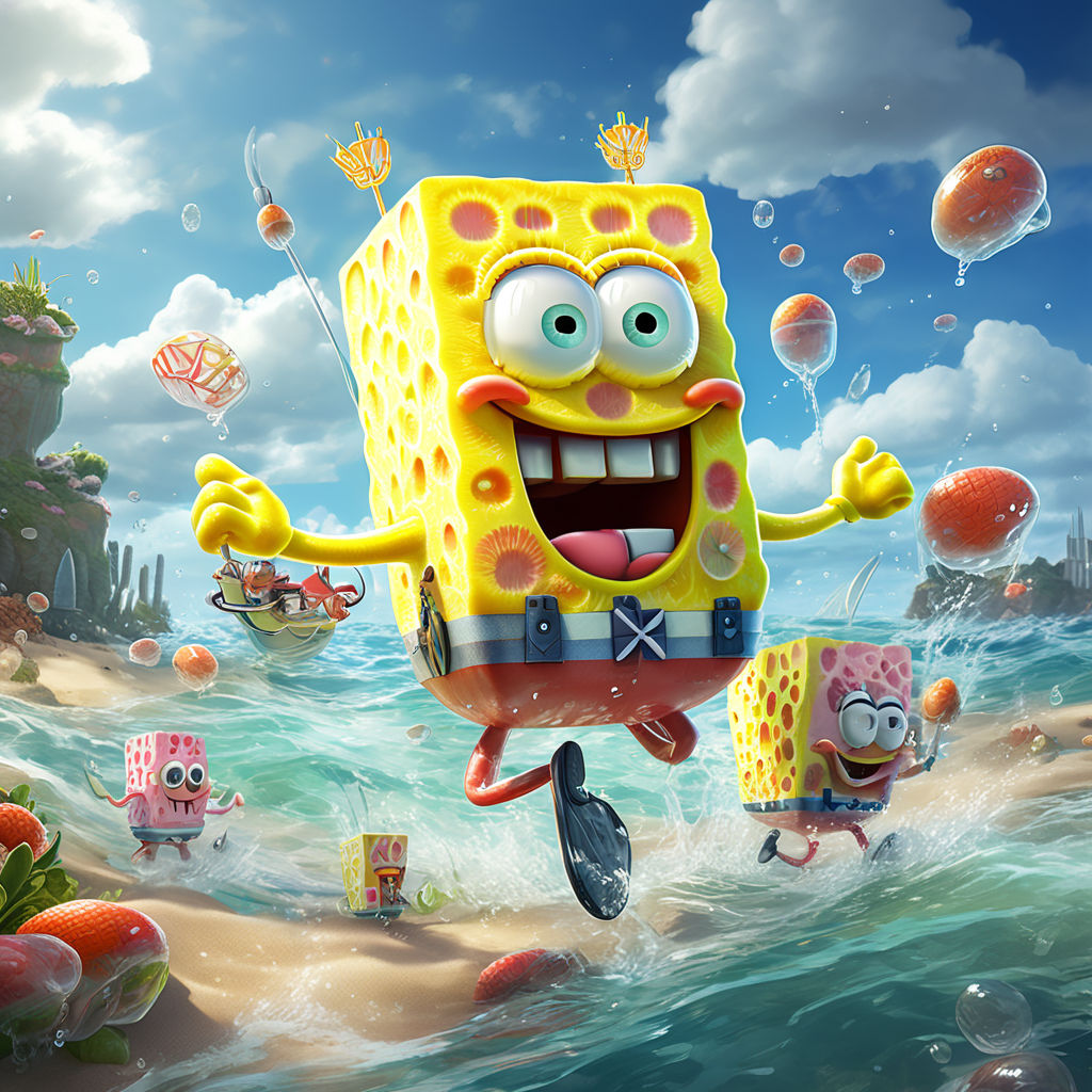 SpongeBob SquarePants by JW “HAPPY DUCK” LEE - Playground