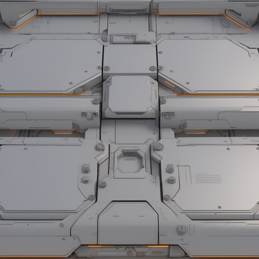 Scifi texture greebles metal beams by Aranalor Me - Playground