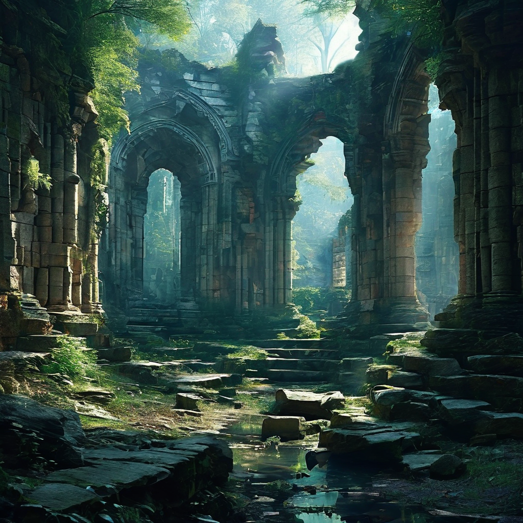 The Ancient Ruins: Deep in an unexplored forest by 강성원 - Playground The Ancient Ruins: Deep in an unexplored forest by 강성원 - Playground