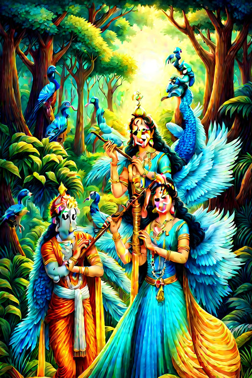 Krishna by Akash akula - Playground