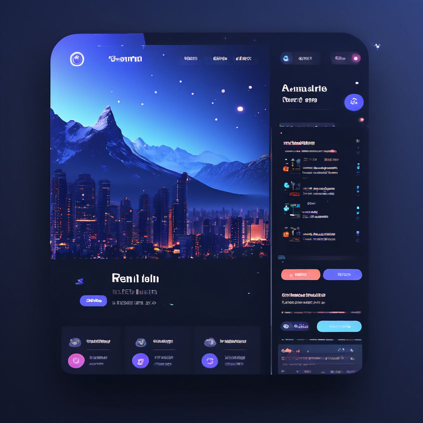 Ui Ux For Desktop App That Makes App By Ai By Abdullah Altaqawy