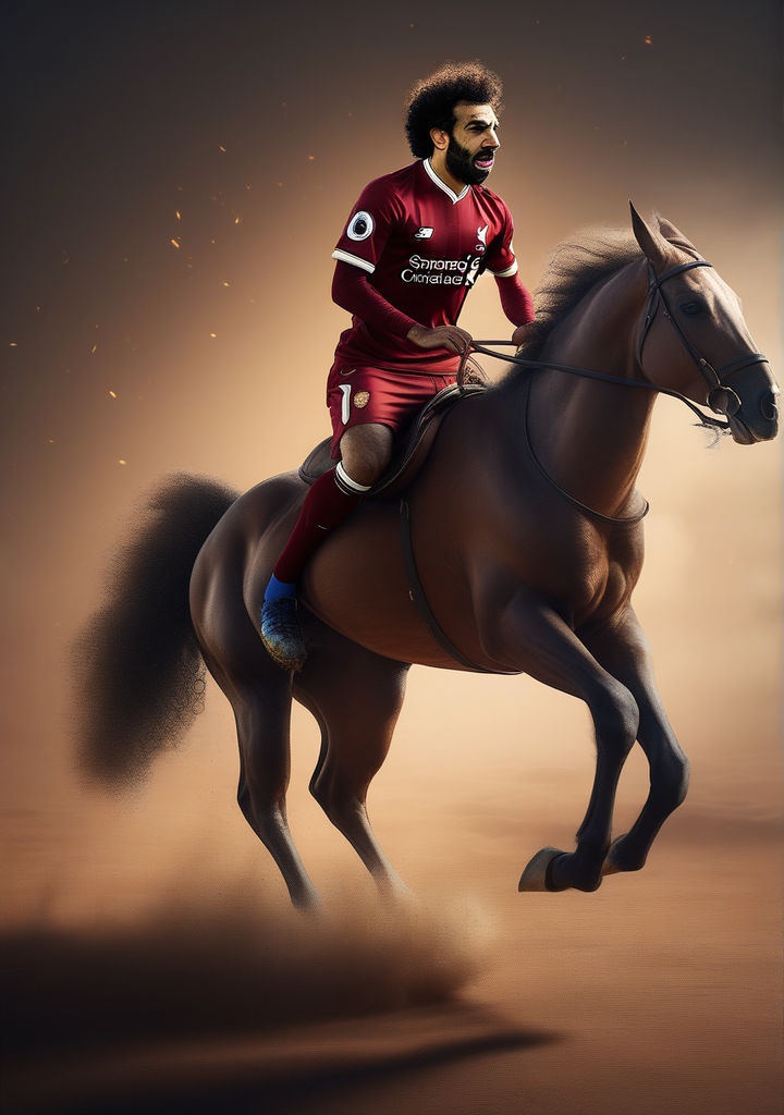 Mohamed Salah by Bloobear - Playground