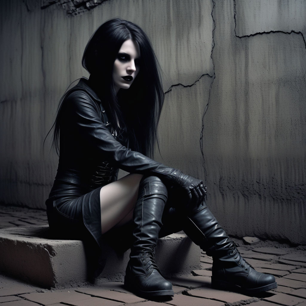 A gothic figure by Riccardo Petracca - Playground