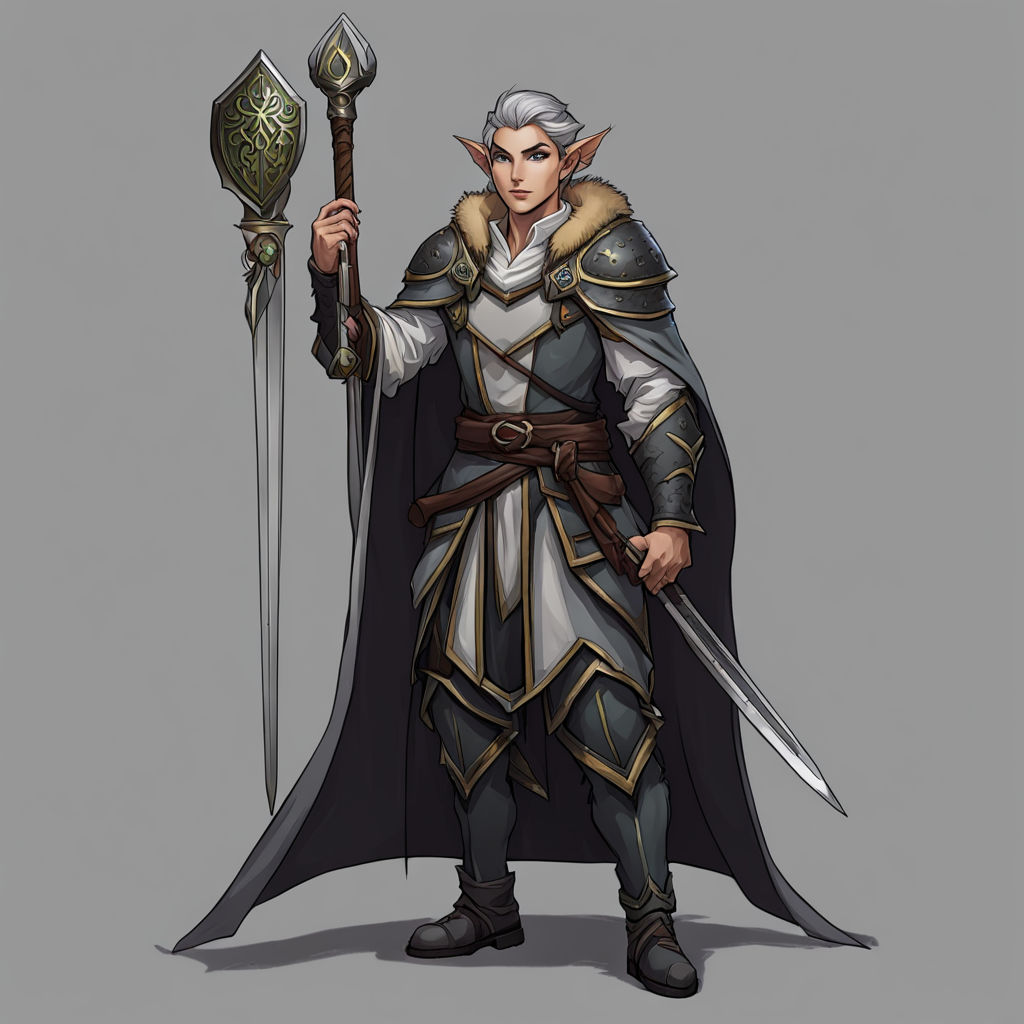Fantasy dnd elf character by Nazmus Shakib Akash - Playground