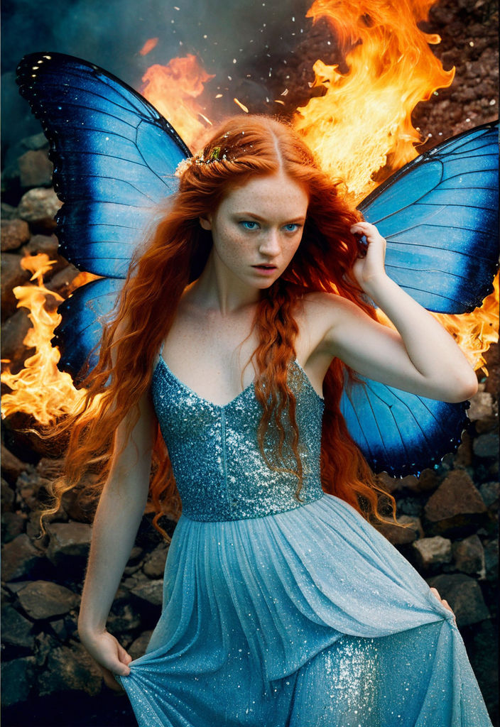 Fire everywhere by Sofya M - Playground