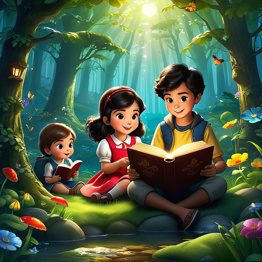 Create stunning visuals of typical children stories by Mihai Margau ...