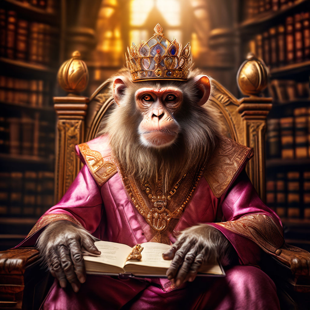 Pink monkey by 陳信崴 - Playground