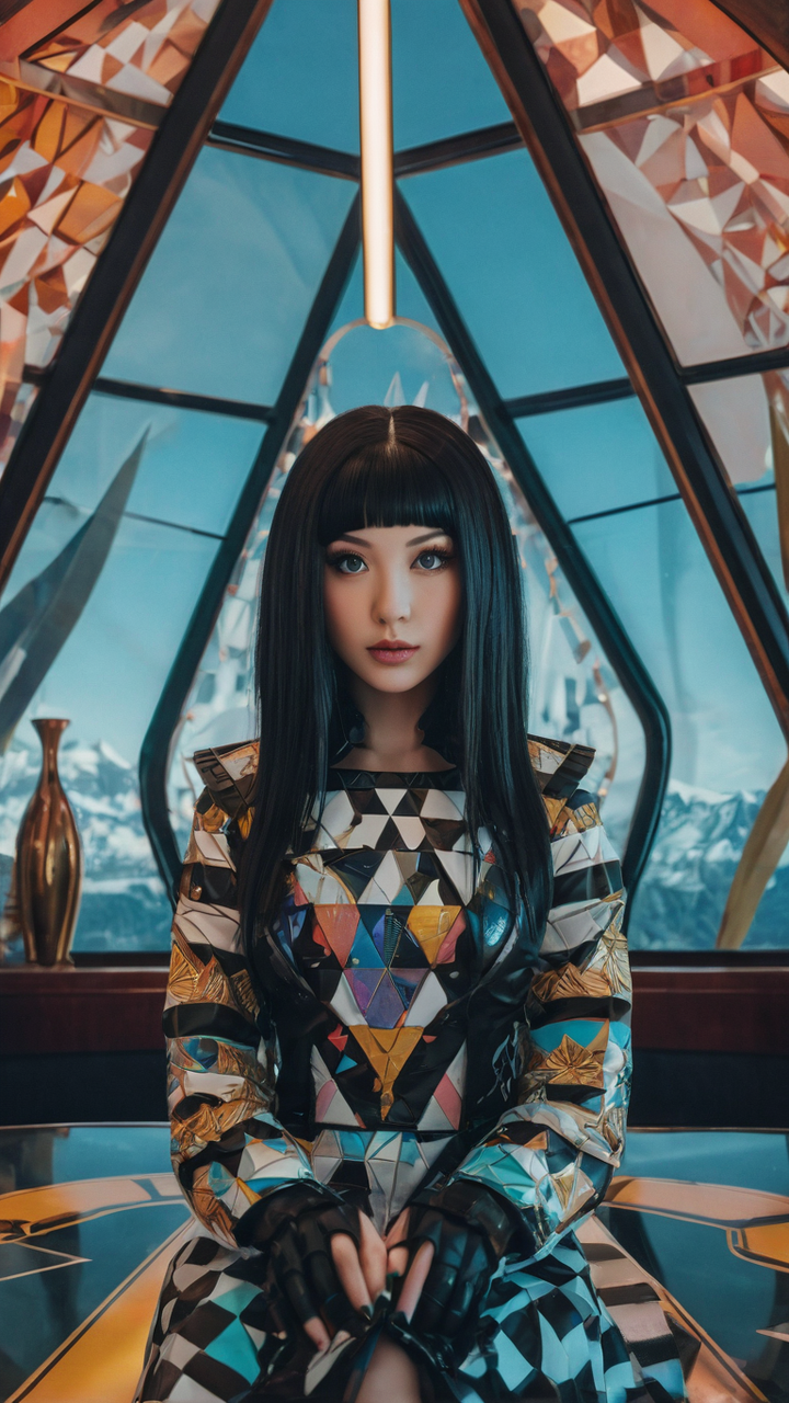 Whimsical character in the style of Lexx meets Mona Lisa mer... by Alex Dev - Playground