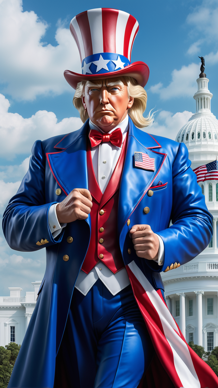Donald Trump as Uncle Sam by Chezz - Playground