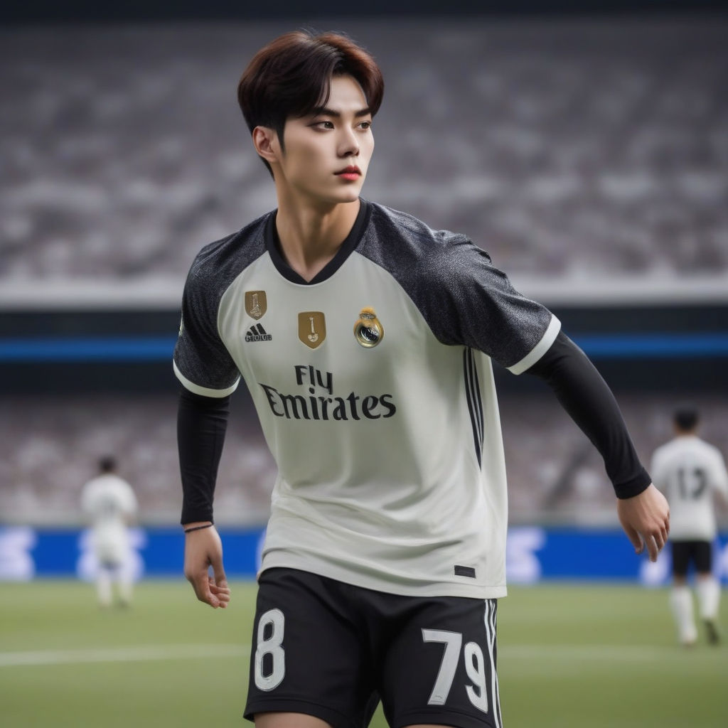 187cm 82kg lean muscles Asian handsome age 19 man with black... by Player - Playground