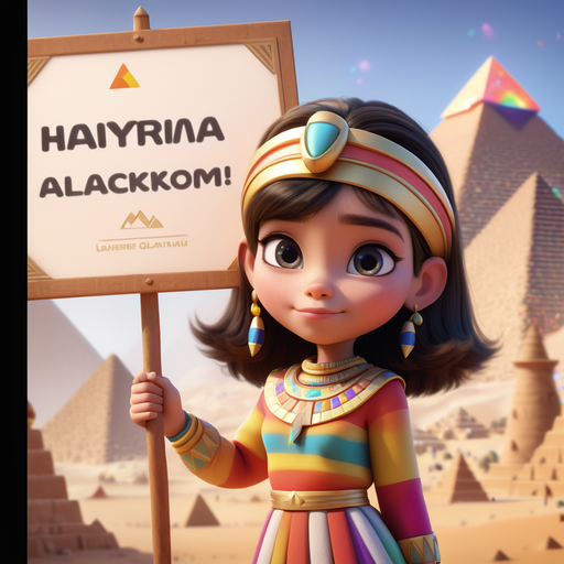A close-up view of a pixar style 3d cartoonA cute Pixar A Pi... by ...