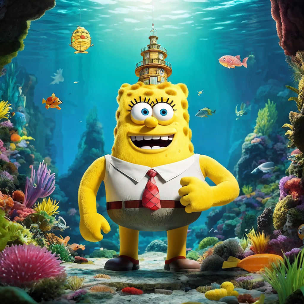 SpongeBob merged with King Kong by fritz hayaelmoco - Playground