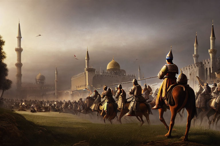 Muslim army by Sulaiman H - Playground