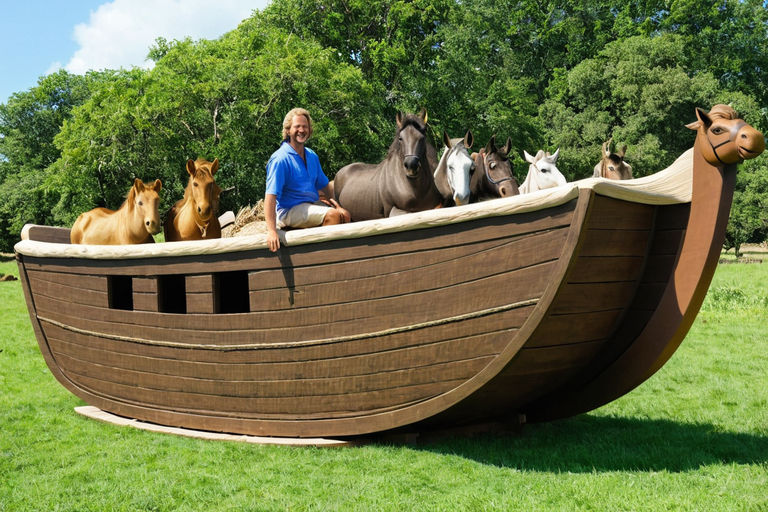 Noah riding on Noah's Ark by 영화가좋다 - Playground