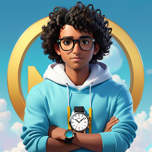 Pixar-style digital render of Natnael by Natnael Ashebir - Playground