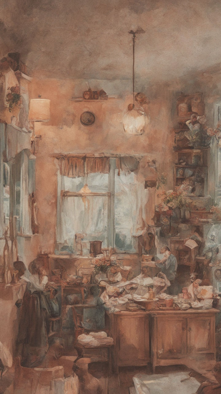 Vintage aesthetic with faded colors and old-school elements by Chat Gpt ...