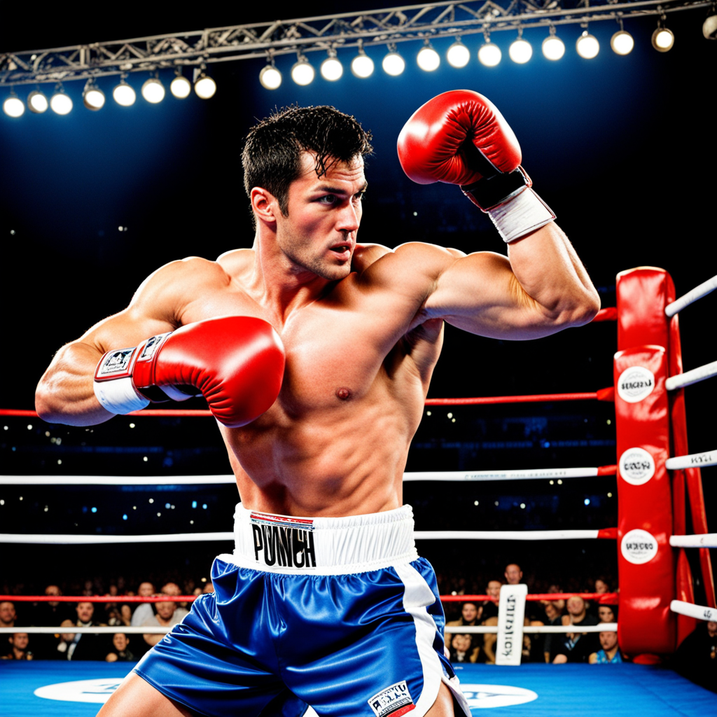 Punch Out boxing by Tony Abbott - Playground