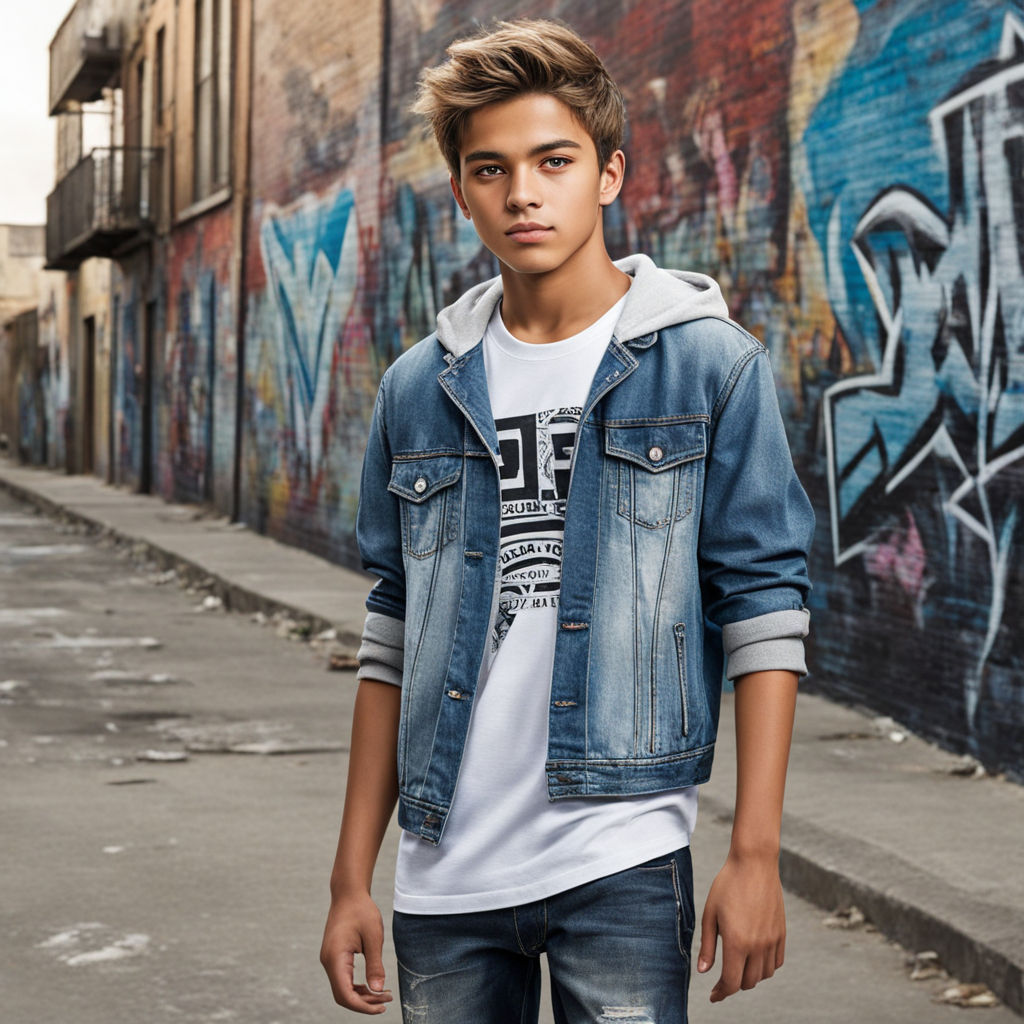 Realistic digital rendering of a teenage boy in his late ado... by Jack ...