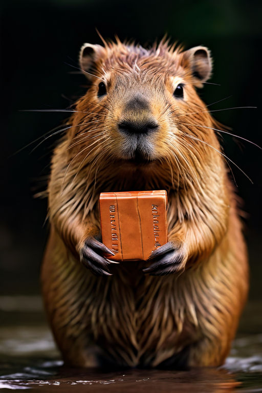 Capybara gets a prize for 7th place by Olga Paletskaya - Playground