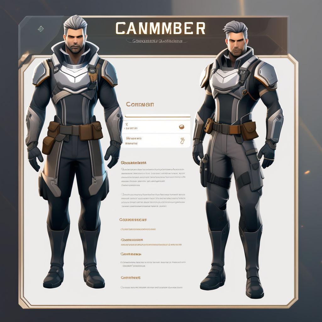 Create a detailed description of a new Valorant character na... by Lusi ...